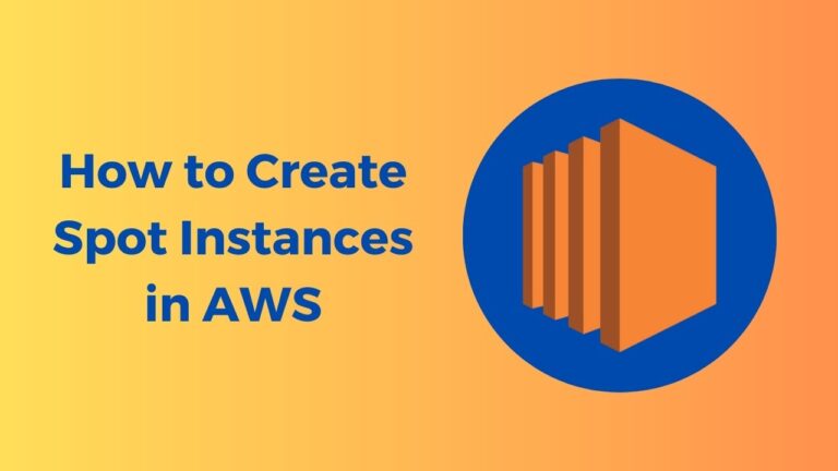 How to Create Spot Instances in AWS - Learn with Kapil Nawani
